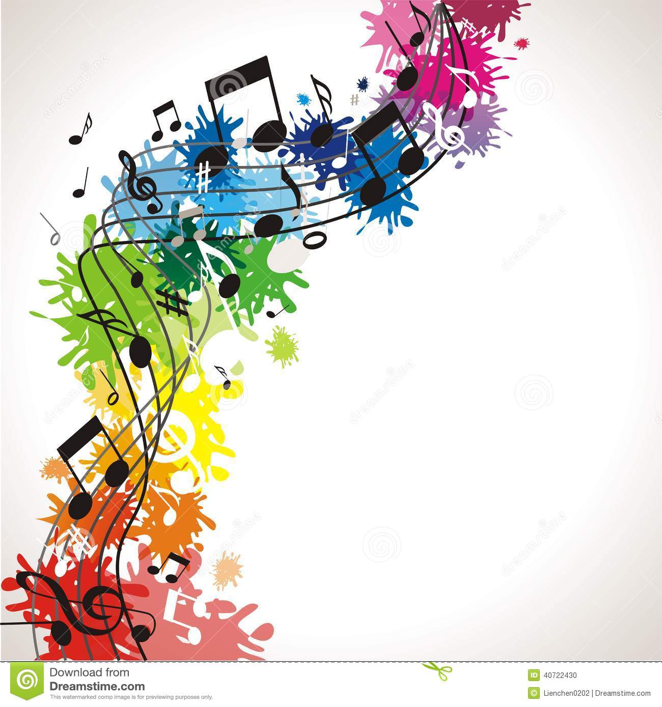 musik-bakgrund-med-anmärkningar-40722430